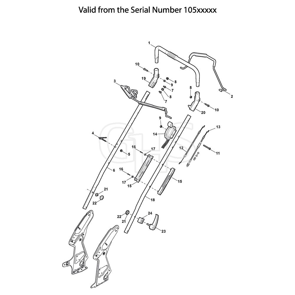 TURBO EXCEL 50 S - 2010-2011 - 290506041/S10 - Stiga Rotary Mower ...